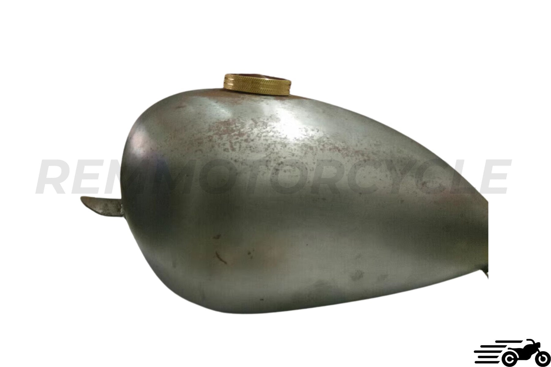 Fuel tank Cap Brass Harley Shadow Bobber / Chopper - REM