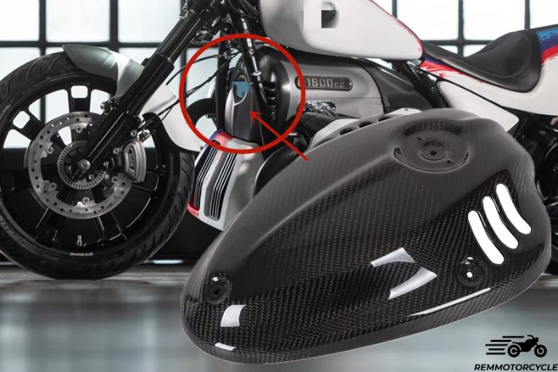 BMW R18 Carbon Engine Cover - REM