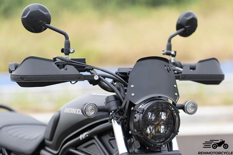 Handguards for Honda SCL500 - REM