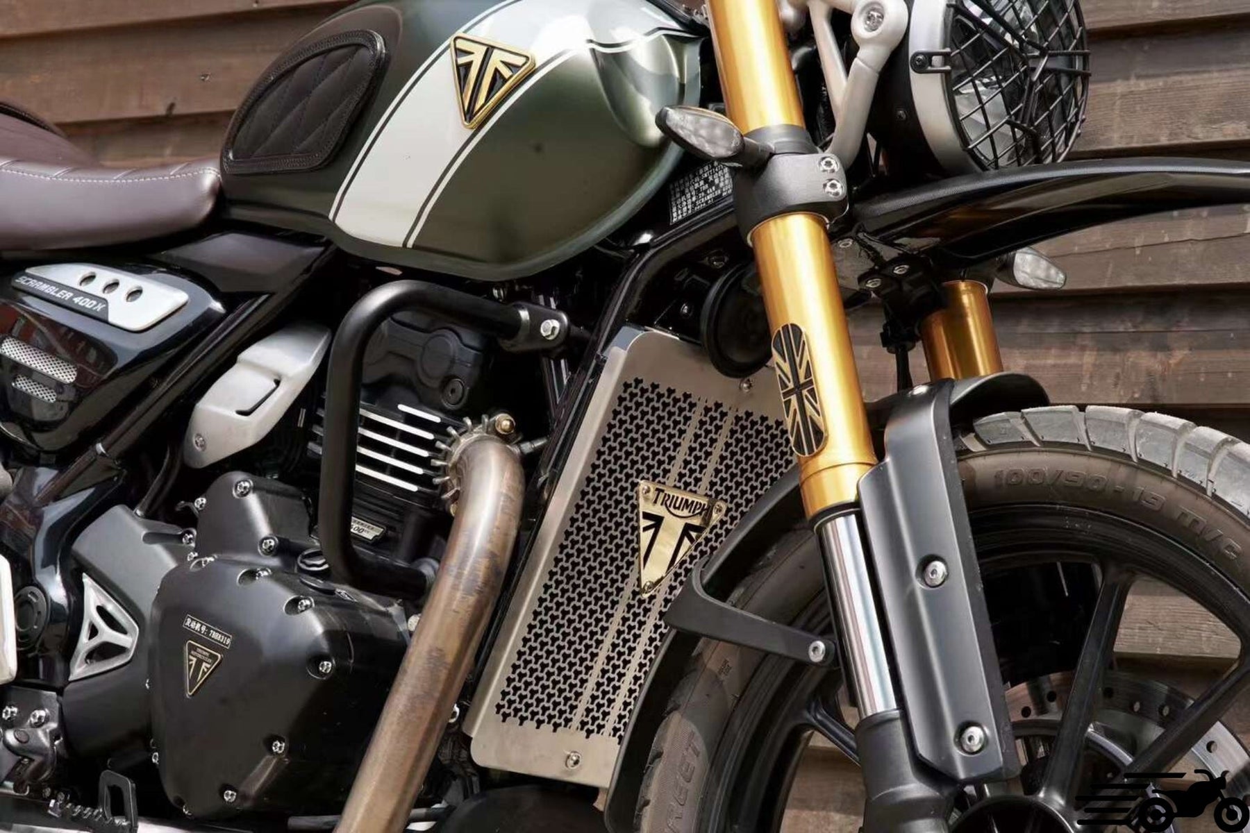 Radiator grill guard for Triumph Scrambler and Speed 400 - REM