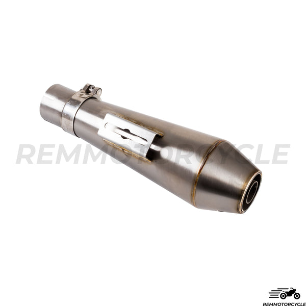 Short Cafe Racer Muffler with DB killer - REMMOTORCYLE