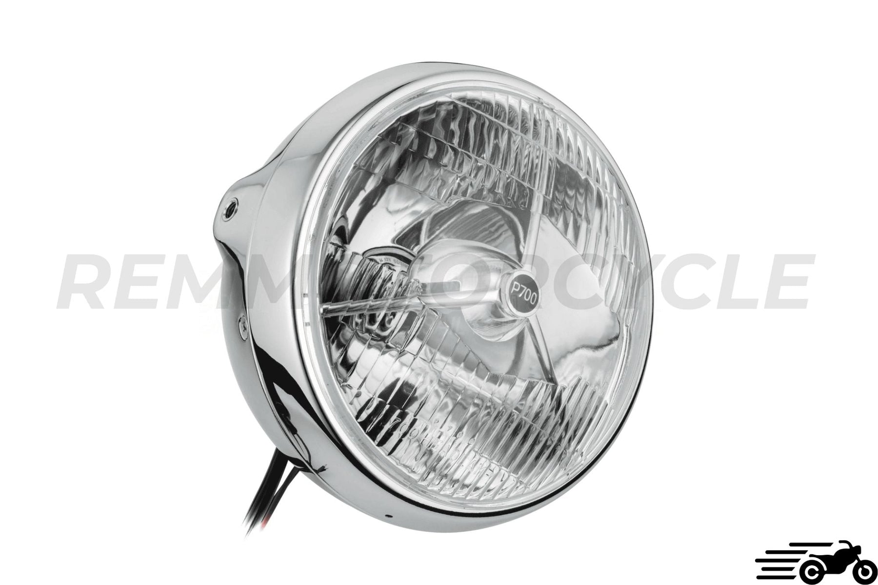 LUCAS P700 Vintage motorcycle headlight - REM