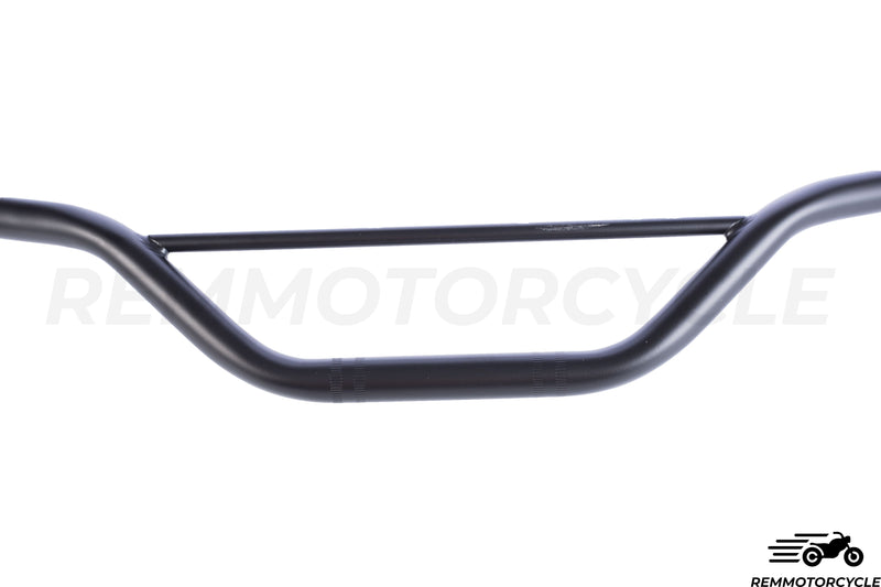 Scrambler Handlebar Aluminum Black or Chrome 0.86 in (22 mm) - REMMOTORCYLE
